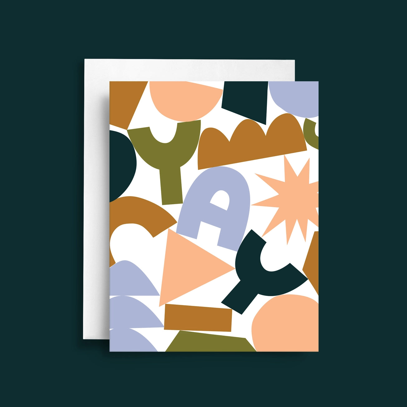 Modern Yay Greeting Card – Cherry Tree Lane Toys