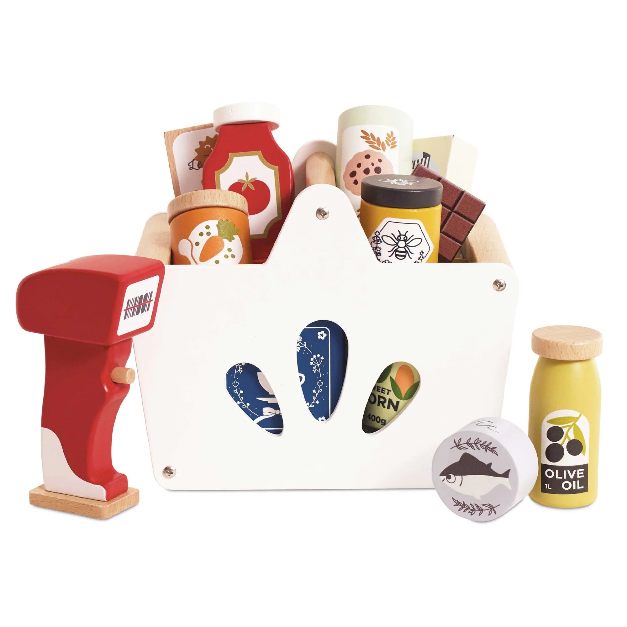 Wooden Groceries & Scanner Set – Cherry Tree Lane Toys